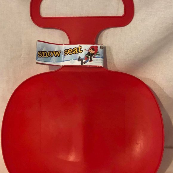 Greenbrien | Toys | Nwt Red Greenbrien Snow Seat Sled | Poshmark